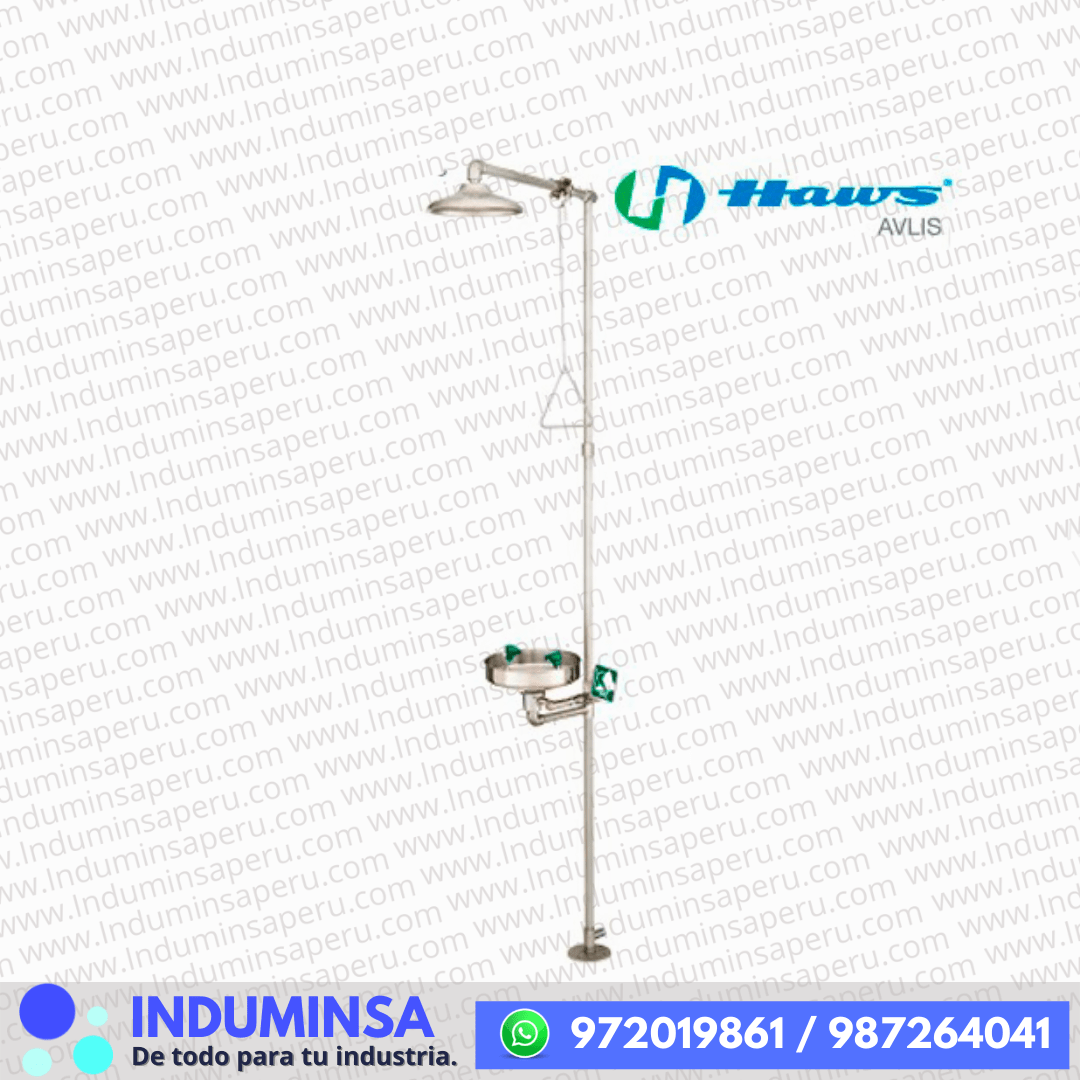 Kit Ducha Lavaojos H-Axion Cl-001i – Haws Avlis - INDUMINSA