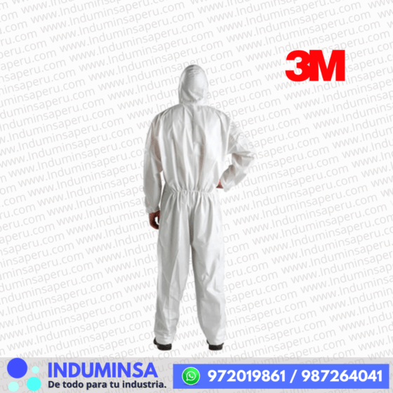 Traje Tyvek Descartable 4510 3M - INDUMINSA