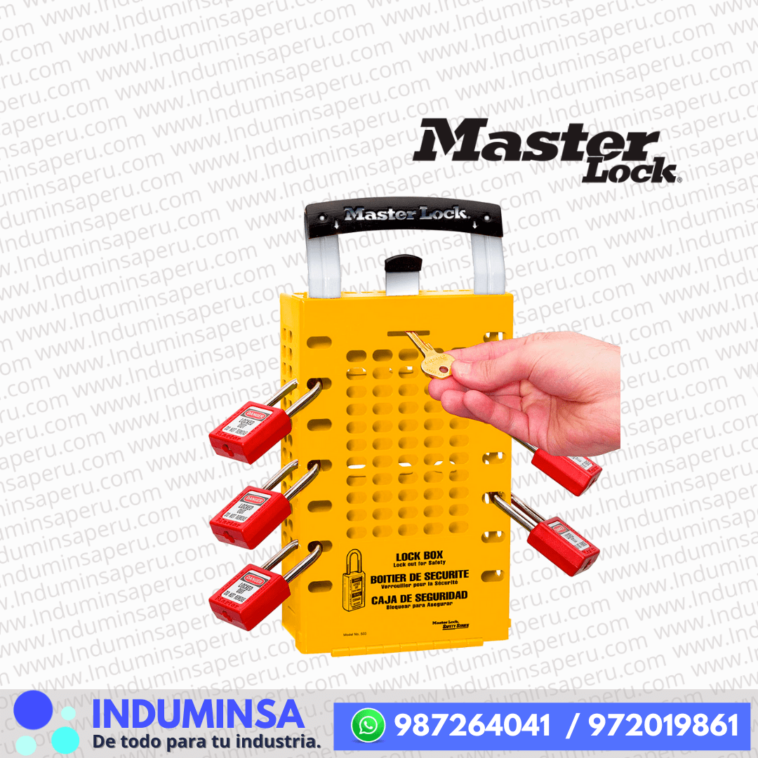Caja de Candados Latch Tight™ 503YLW Master Lock - INDUMINSA