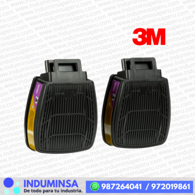 CARTUCHO COMBINADO MULTI-GAS/P100 D80926 3M - INDUMINSA