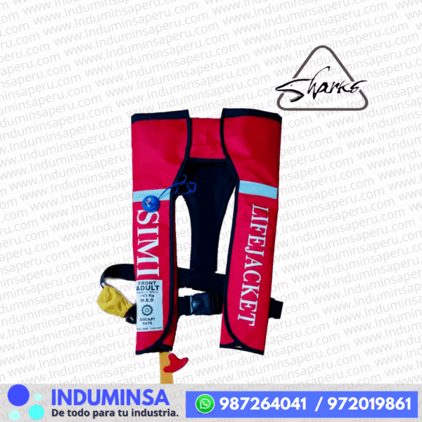 Chaleco Salvavidas Simi Lifejacket Sharks - INDUMINSA