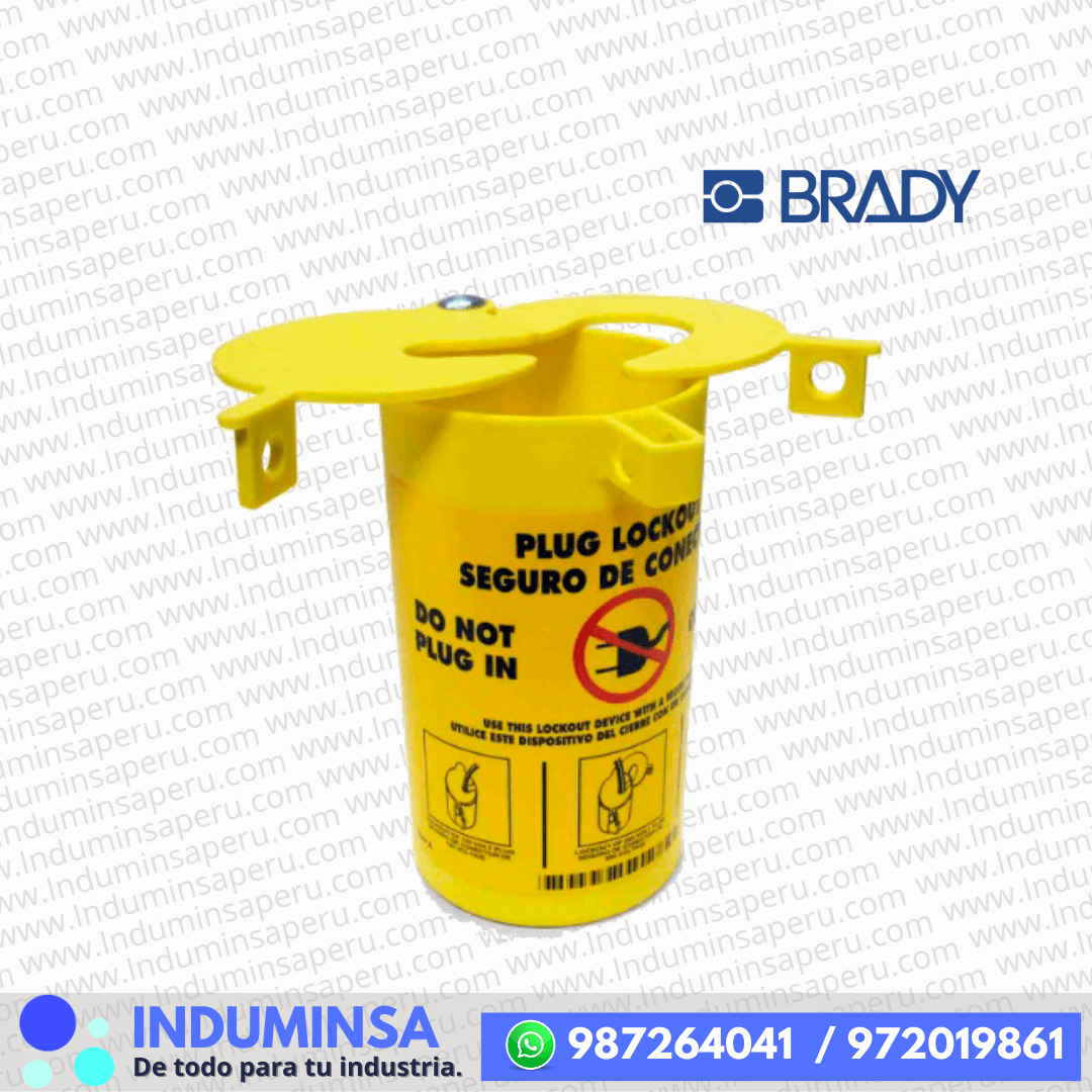 BLOQUEO DE ENCHUFES 3 EN 1 PLO23-48 BRADY - INDUMINSA