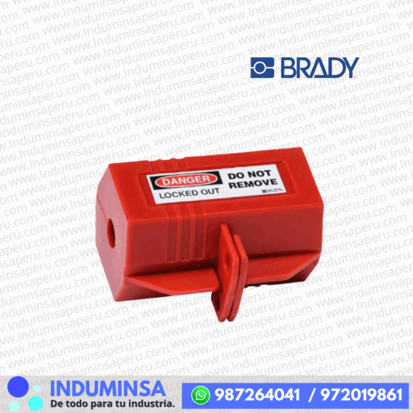 Bloqueo para Enchufes Eléctricos 110 V 65674 Brady - INDUMINSA
