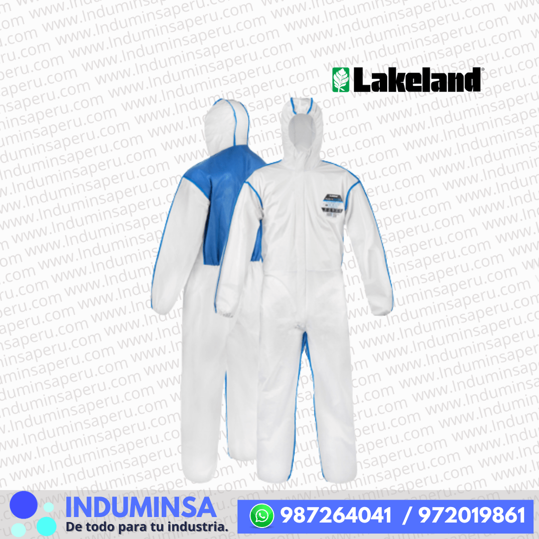 Mameluco Descartable Espalda Respirable EMNC428 Lakeland - INDUMINSA