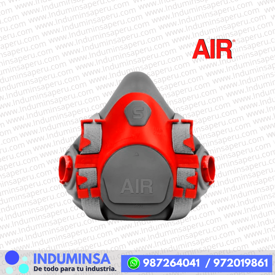 RESPIRADOR SELLO FACIAL SILICONA S950 AIR SAFETY - INDUMINSA